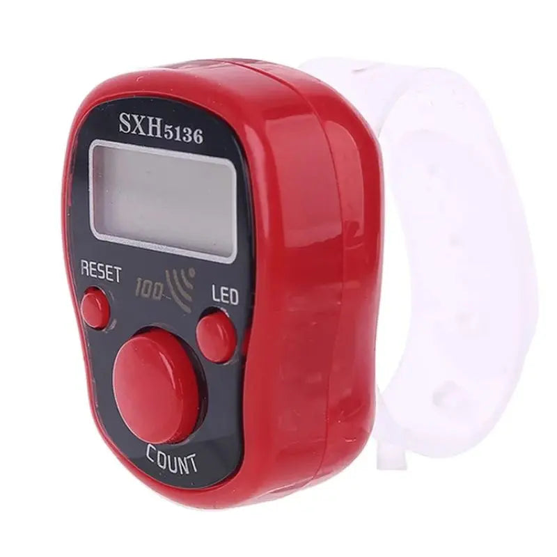 Digital fingerräknare - Digital Tasbih röd - VEVENE – vevene.com